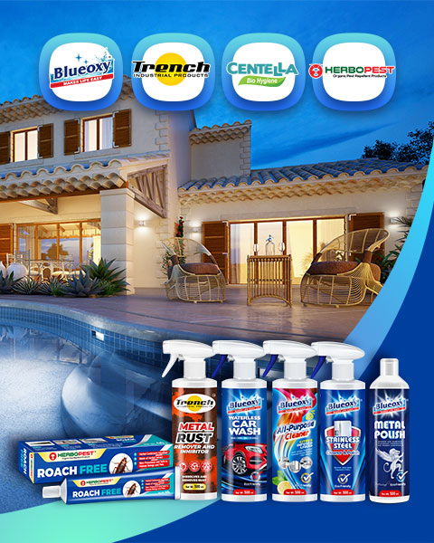 Blueoxy Home Cleaning Products | Disinfecting Products | BR Build Care